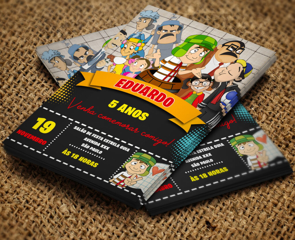 Convite Digital Chaves – Montando a Sua Festa Oficial