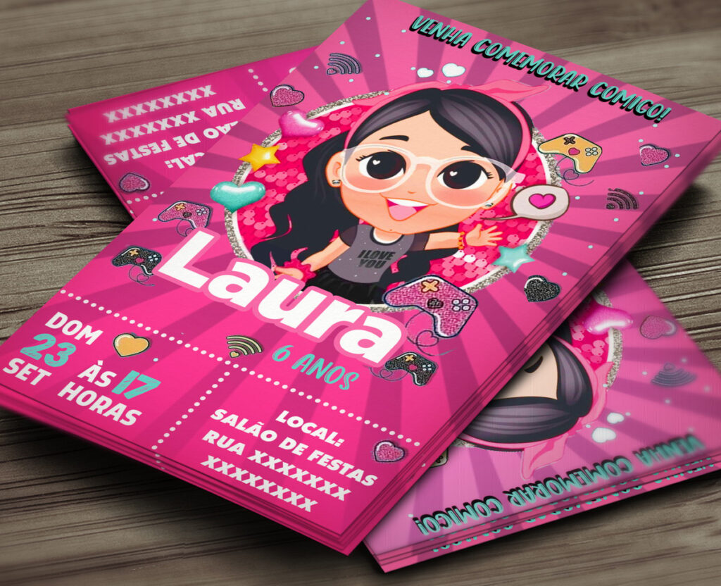 Convite Digital Luluca Mod 10 – Montando a Sua Festa Oficial