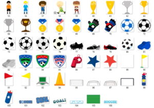 Kit Digital Futebol Masculino – Jogador de Futebol – Montando a Sua ...