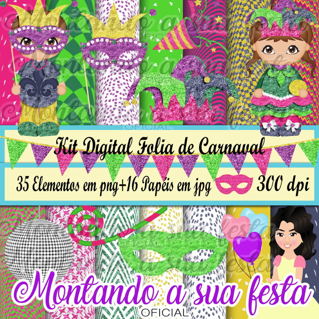 Kit Digital Folia de Carnaval – Montando a Sua Festa Oficial